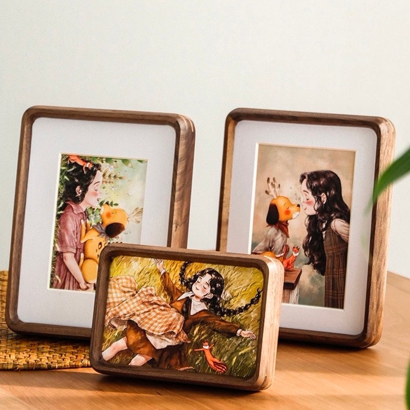 Teak Wood Frame - Etsy