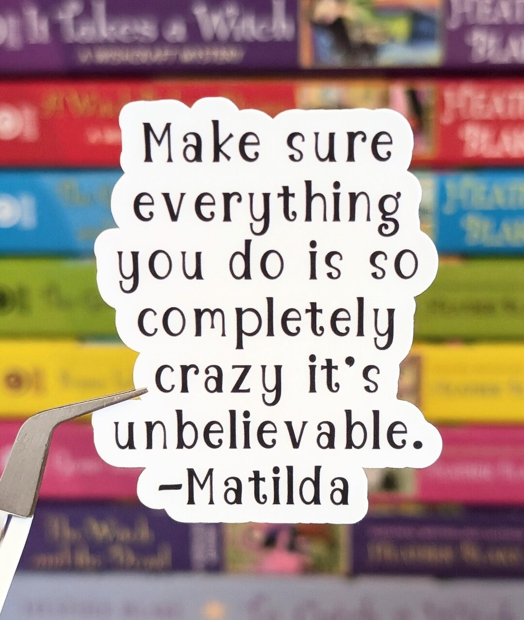 Children's Book Quote Sticker, Honey Sticker, Literary Quote Sticker ...