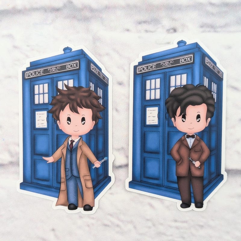 Doctor Who Sticker - Etsy