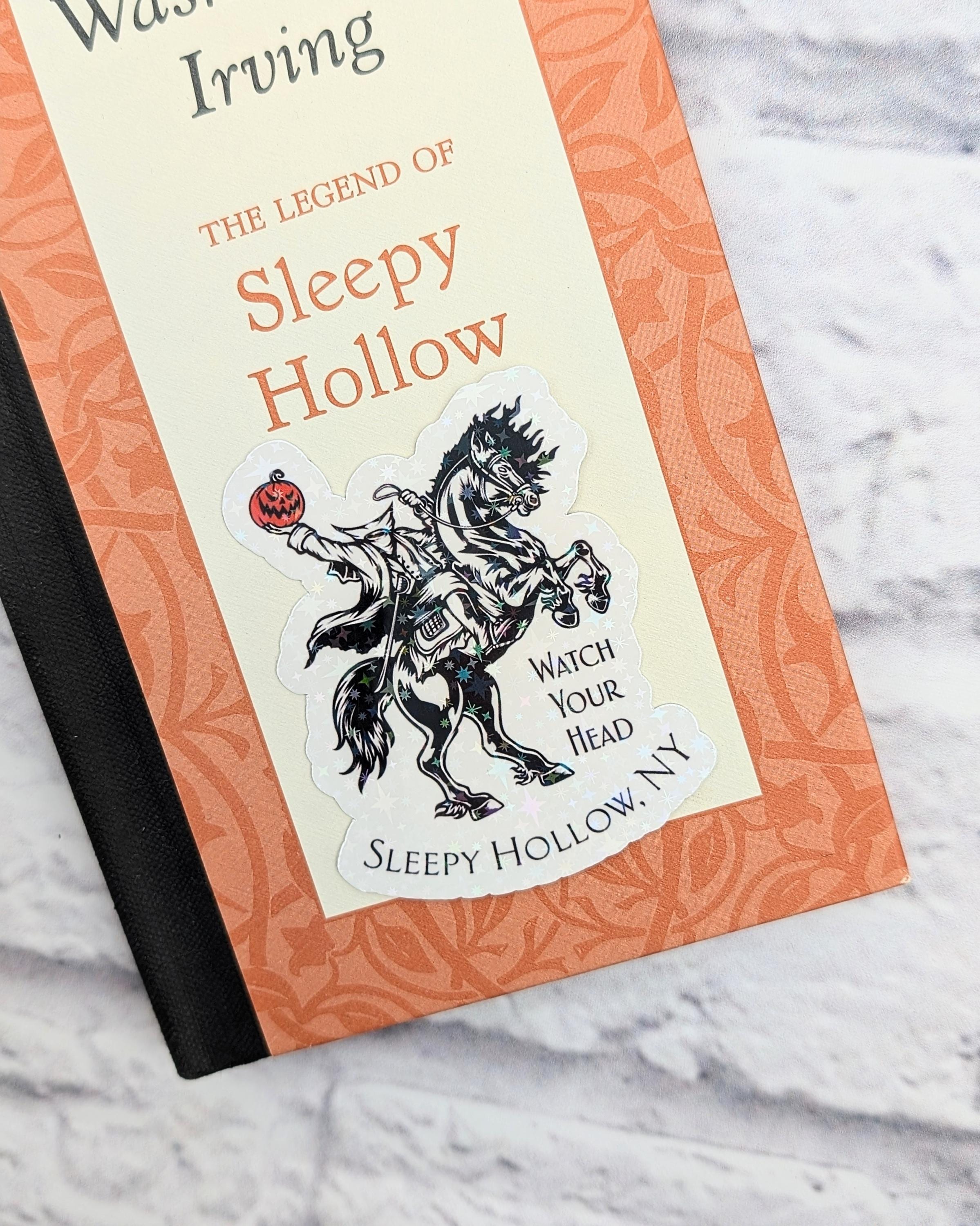 The Legend of Sleepy Hollow Sticker, Headless Horseman Sticker ...