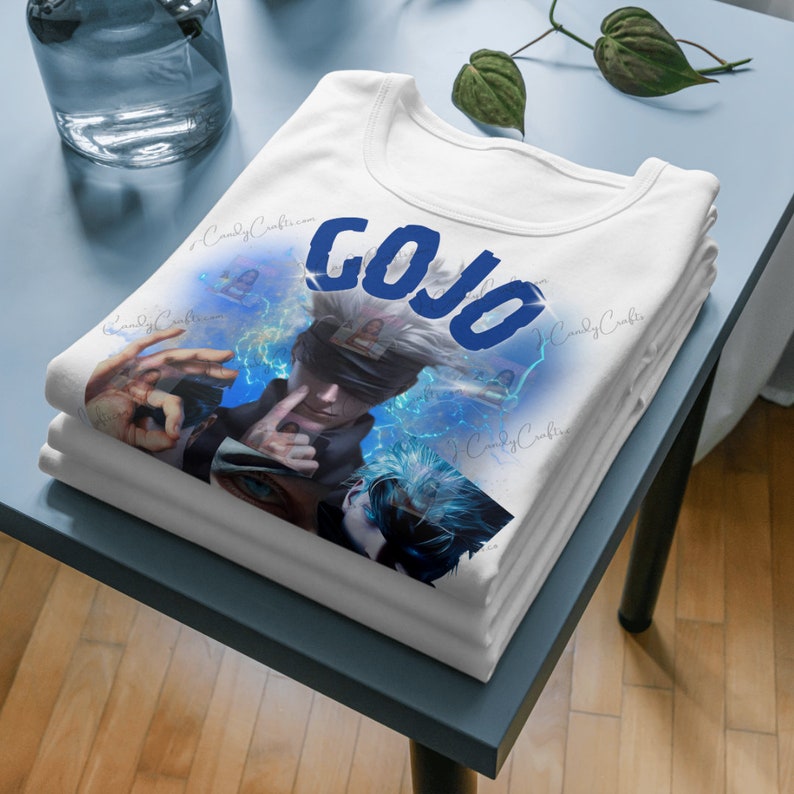 Gojo Collage Bootleg Tee Graphic Digital Download - Etsy