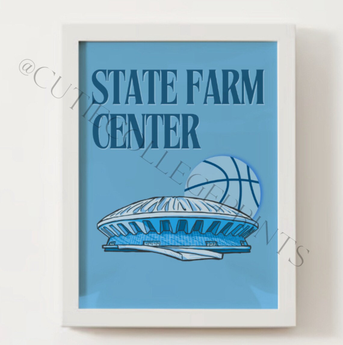 Cute University of Illinois Urbana Champaign College Poster Prints - Etsy