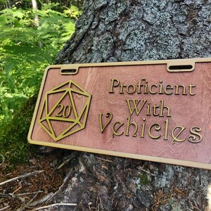 Dungeons and Dragons Dnd License Plate - Etsy