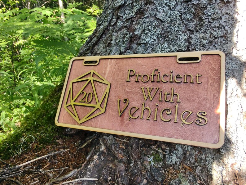 Dungeons and Dragons Dnd License Plate - Etsy