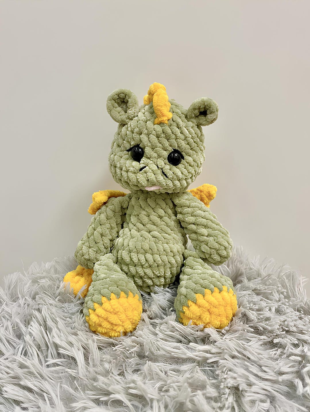 Chunky Handmade Fluffy Children Toy - Soft Cuddly Plush Stuffed Animal ...