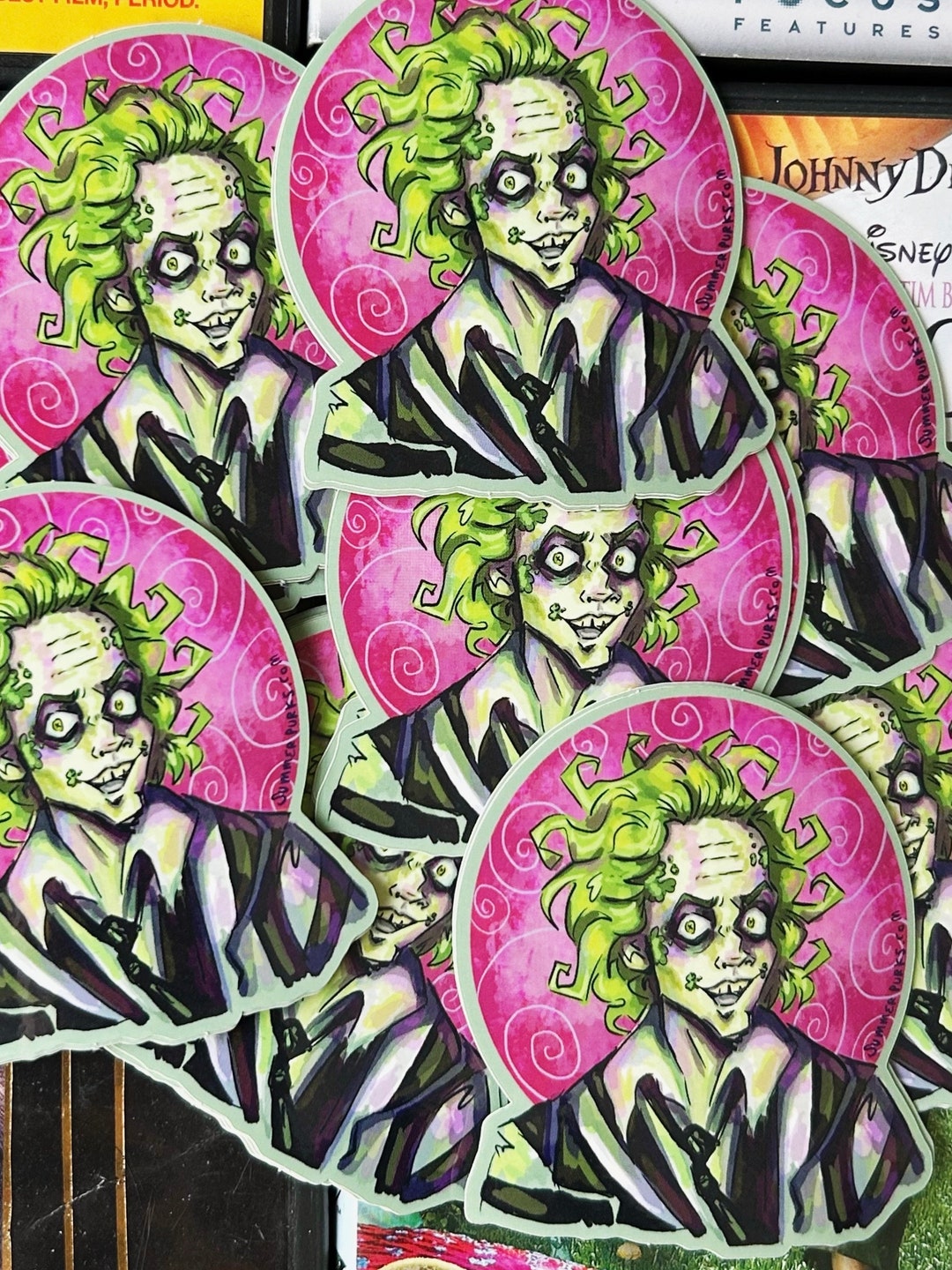 Beetlejuice Sticker - Etsy