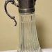 Vintage Ornate Silver Plated and Crystal Carafe - Etsy