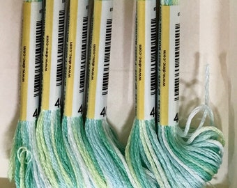 DMC 4160 Glistening Pearl Color Variations Embroidery Floss 1 Skein 6 ...