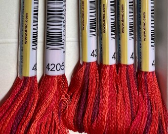 DMC 4010 Winter Color Variations Embroidery Floss 1 Skein 6 Strand ...