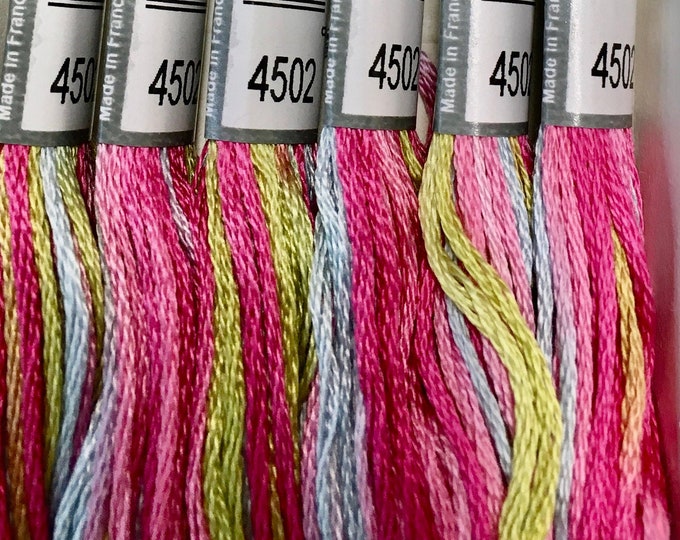DMC Coloris 4502 Camelia Embroidery Floss 1 Skein 6 Strand Cotton ...