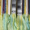 DMC 834 Very Light Golden Olive Embroidery Floss 2 Skeins 6 Strand ...