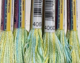 DMC 4040 Water Lilies Color Variations Embroidery Floss 1 Skein 6 ...