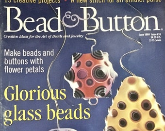Bead and button magazine | Etsy