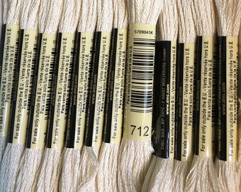 Materials Sewing & Fiber 80712 DMC Pearl 8 color 712 Crochet etna.com.pe