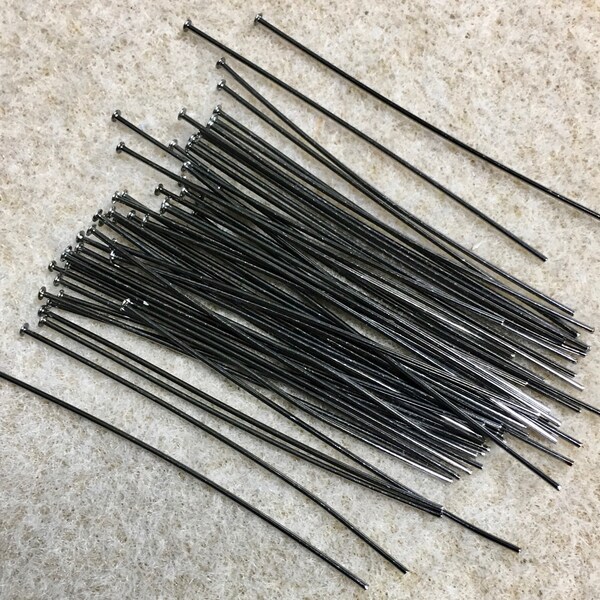 Black Head Pins - Etsy