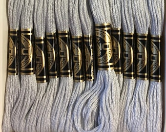 DMC 801 Dark Coffee Brown Embroidery Floss 2 Skeins 6 Strand Thread for ...