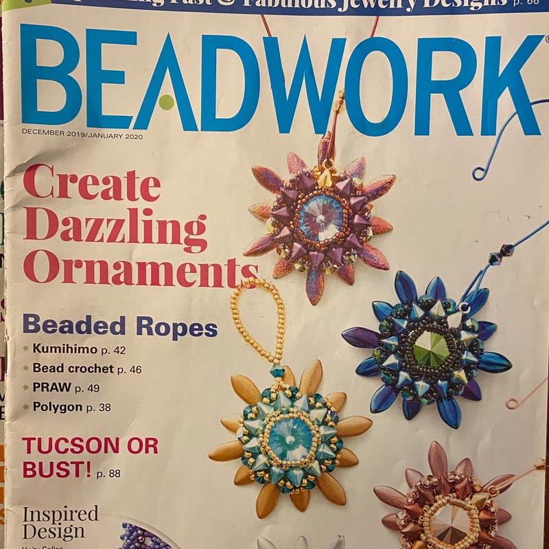 Beaded Ornament Pattern Books - Etsy