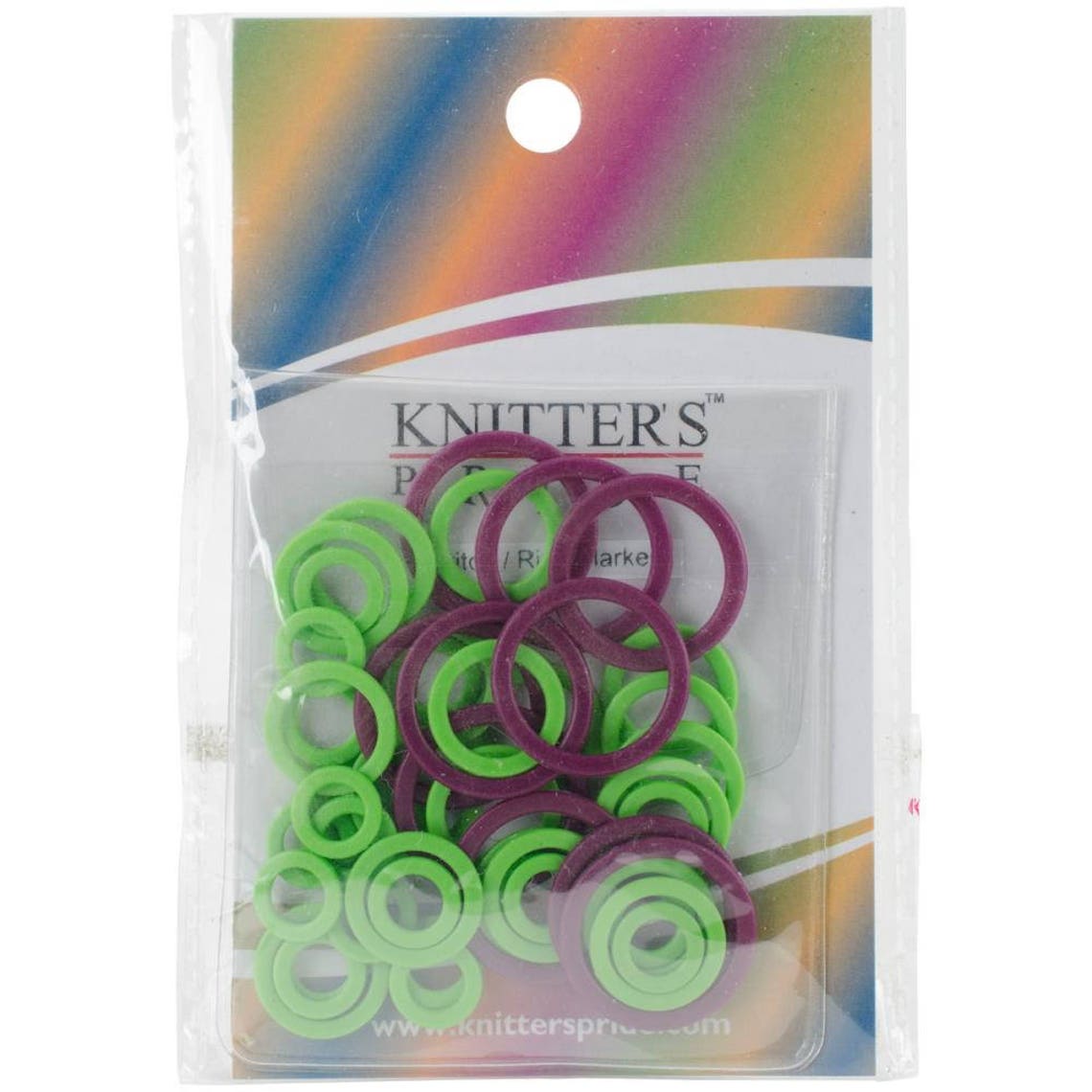 Mio Stitch Ring Markers Knitters Pride Mixed Size Pack 10 - Etsy