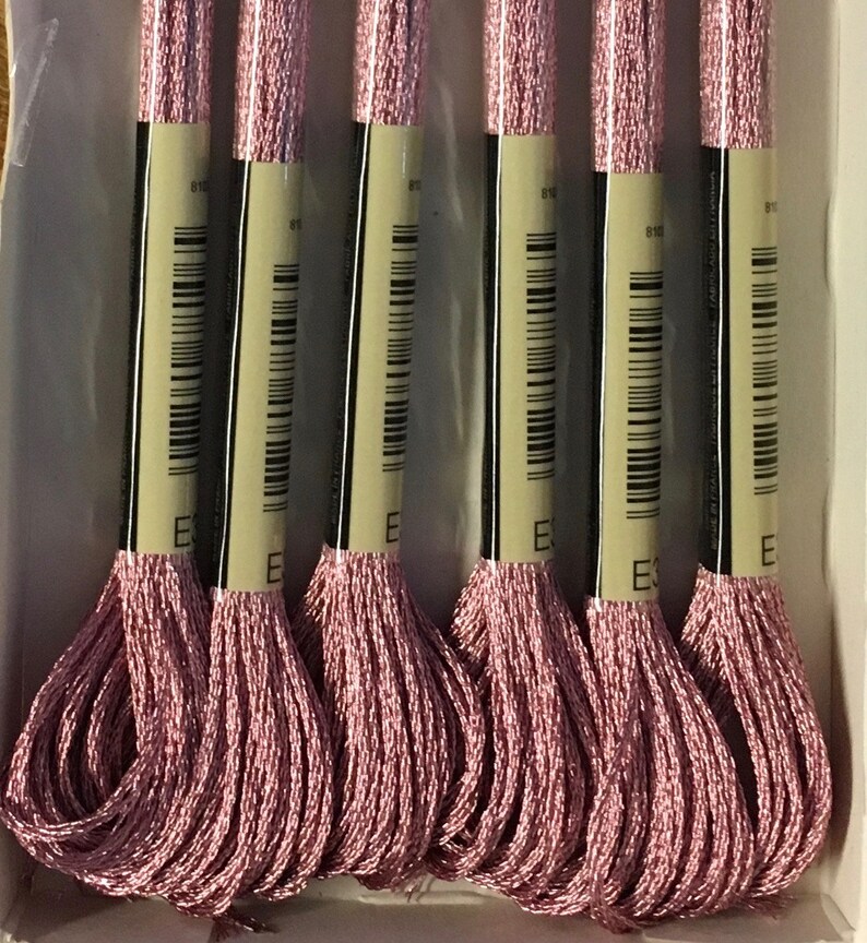 DMC E316 Pink Amethyst Metallic Light Effects Embroidery Floss - Etsy Australia