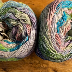 Noro Haruito Worsted Weight Yarn 410 Yards Silk Cotton Polyamide Color ...