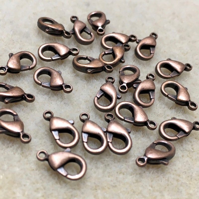 Copper Lobster Clasp - Etsy