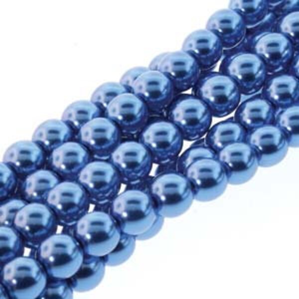 Royal Blue Pearls - Etsy