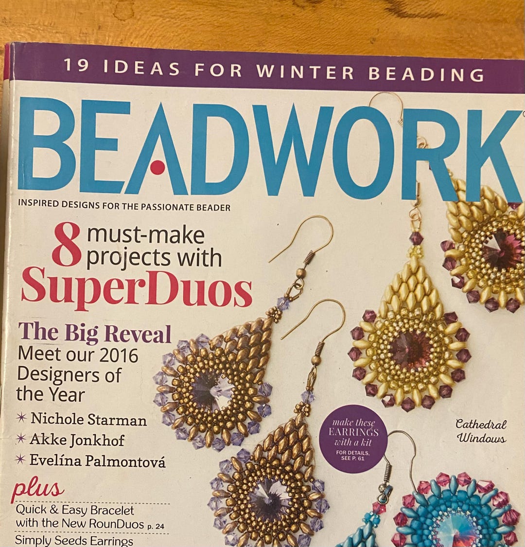 Beadwork Magazine 19 Ideas for Winter Beading 8 Must Make Projects With ...