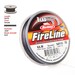 6 Lb Smoke Fireline Braided Beading Thread .006 Avg Diameter 50 Yards ...