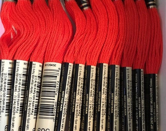 DMC 816 Garnet Embroidery Floss 6 Strand Thread for Embroidery - Etsy