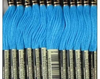 DMC 471 Very Light Avocado Green Embroidery Floss 2 Skeins 6 Strand Thread for Embroidery Cross ...