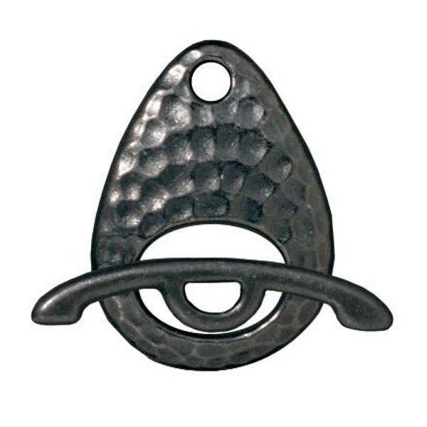 Hammered Toggle Clasp - Etsy