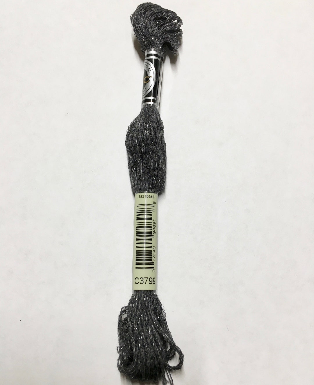 DMC C3799 Very Dark Pewter Grey Etoile Embroidery Floss 1 Skein 6 ...