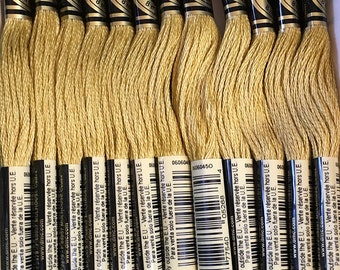 DMC 832 Golden Olive Embroidery Floss 2 Skeins 6 Strand Thread | Etsy