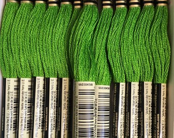 DMC 92 Variegated Embroidery Floss Green Shaded Ombre - Etsy