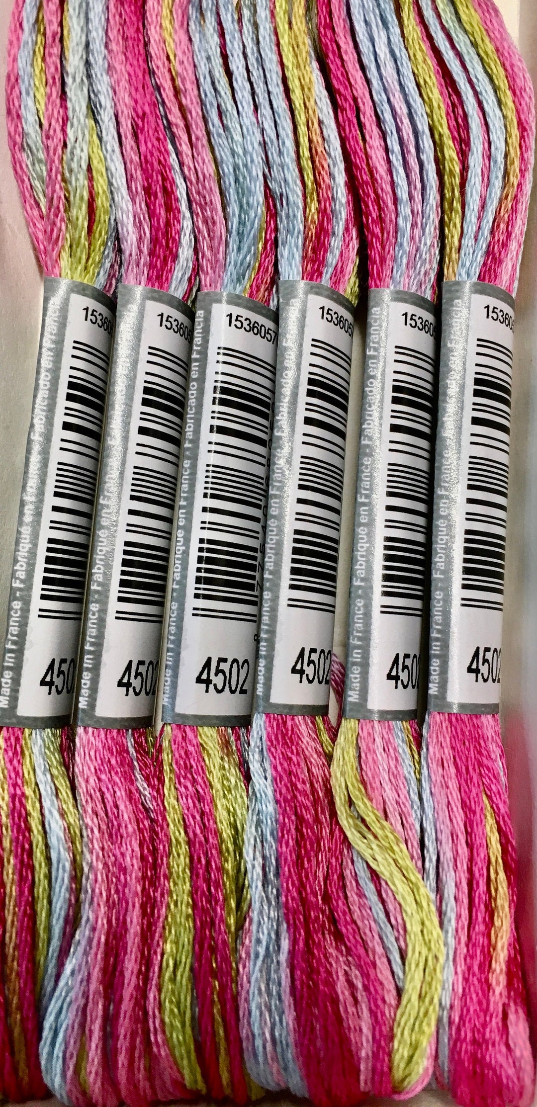 DMC Coloris 4502 Camelia Embroidery Floss 1 Skein 6 Strand Cotton ...
