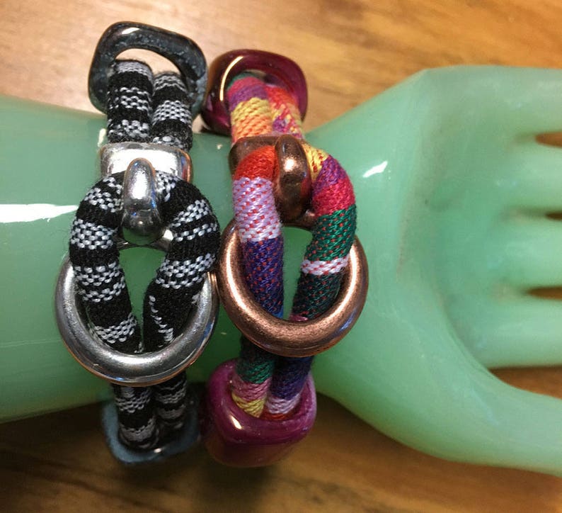 Clearance 2 Hook and Loop Clasp Rose Gold Hook Leather Clasp - Etsy