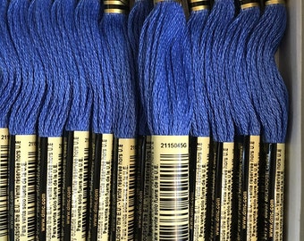 DMC 799 Medium Delft Blue Embroidery Floss 2 Skeins 6 Strand | Etsy