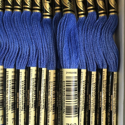 DMC 400 Dark Mahogany Embroidery Floss 2 Skeins 6 Strand - Etsy