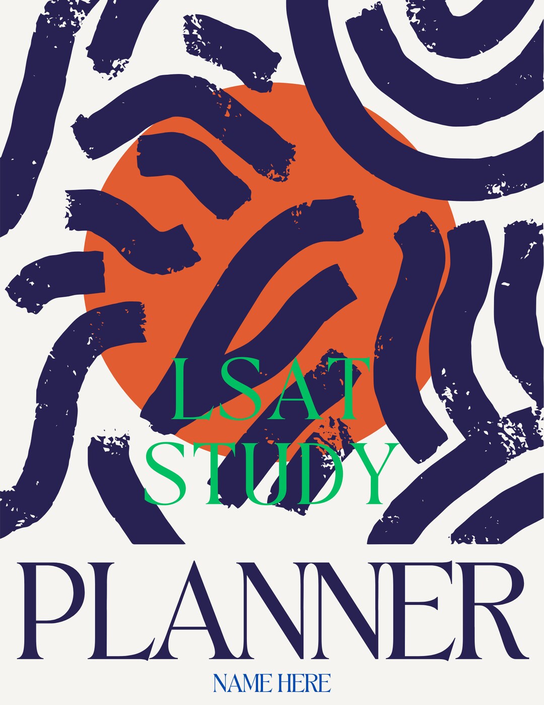 Bright Aura LSAT Planner - Etsy