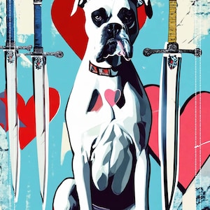 Boxer Love Tarot Cards - Etsy