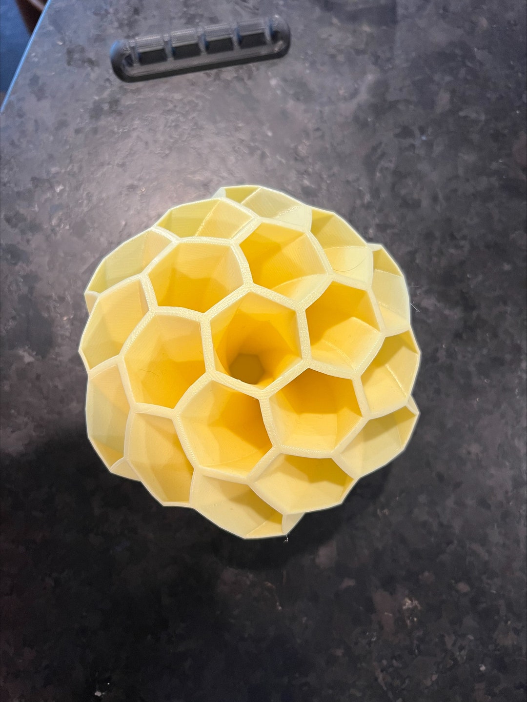 3D Printed Honeycomb Desk Organizer - Modern Pen Holder - Stylish ...