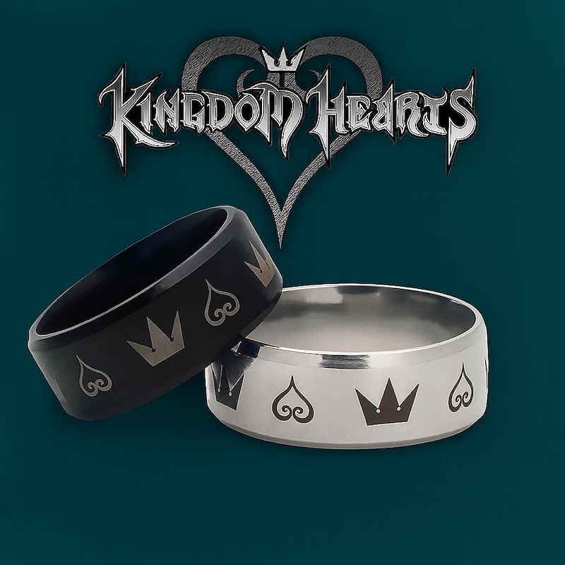 Kingdom Hearts Ring - Etsy