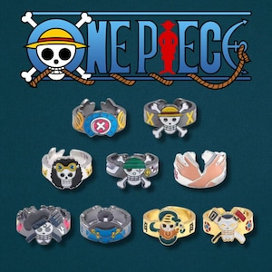 One Piece Anime Silicone Rings - Etsy