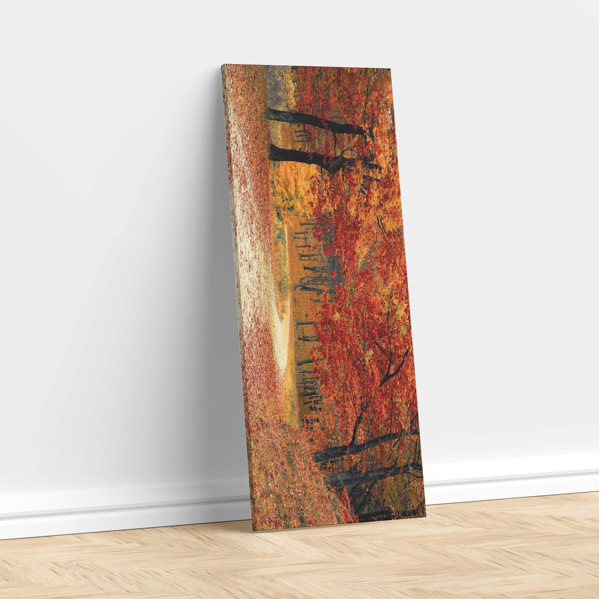 Beautiful Autumn Landscape Autumn Forest View Canvas Print Fall Scenery ...