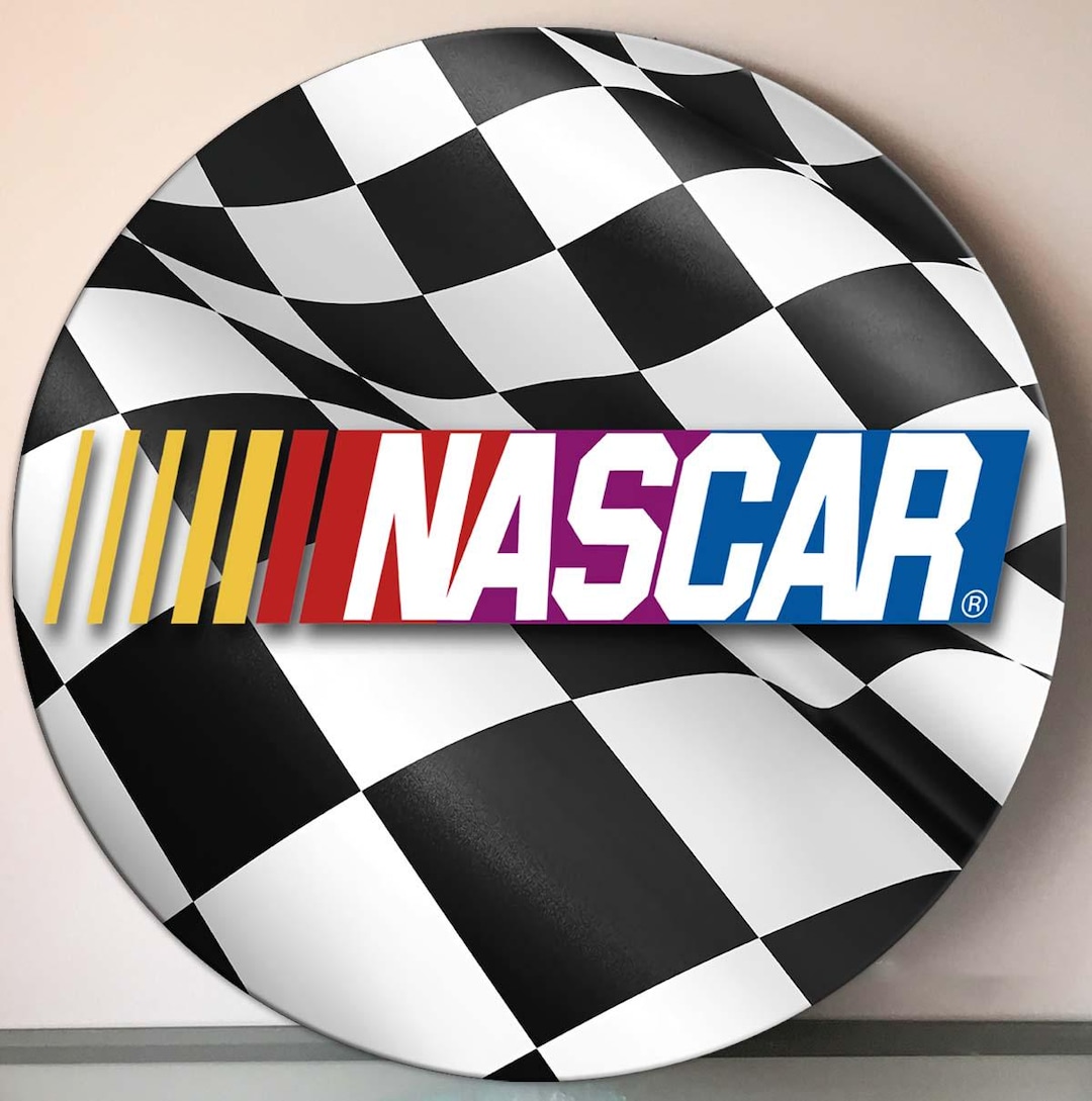 Racing Decor, Car Wall Art, Checkered Flag, Race Fan Gift, Racing Theme ...