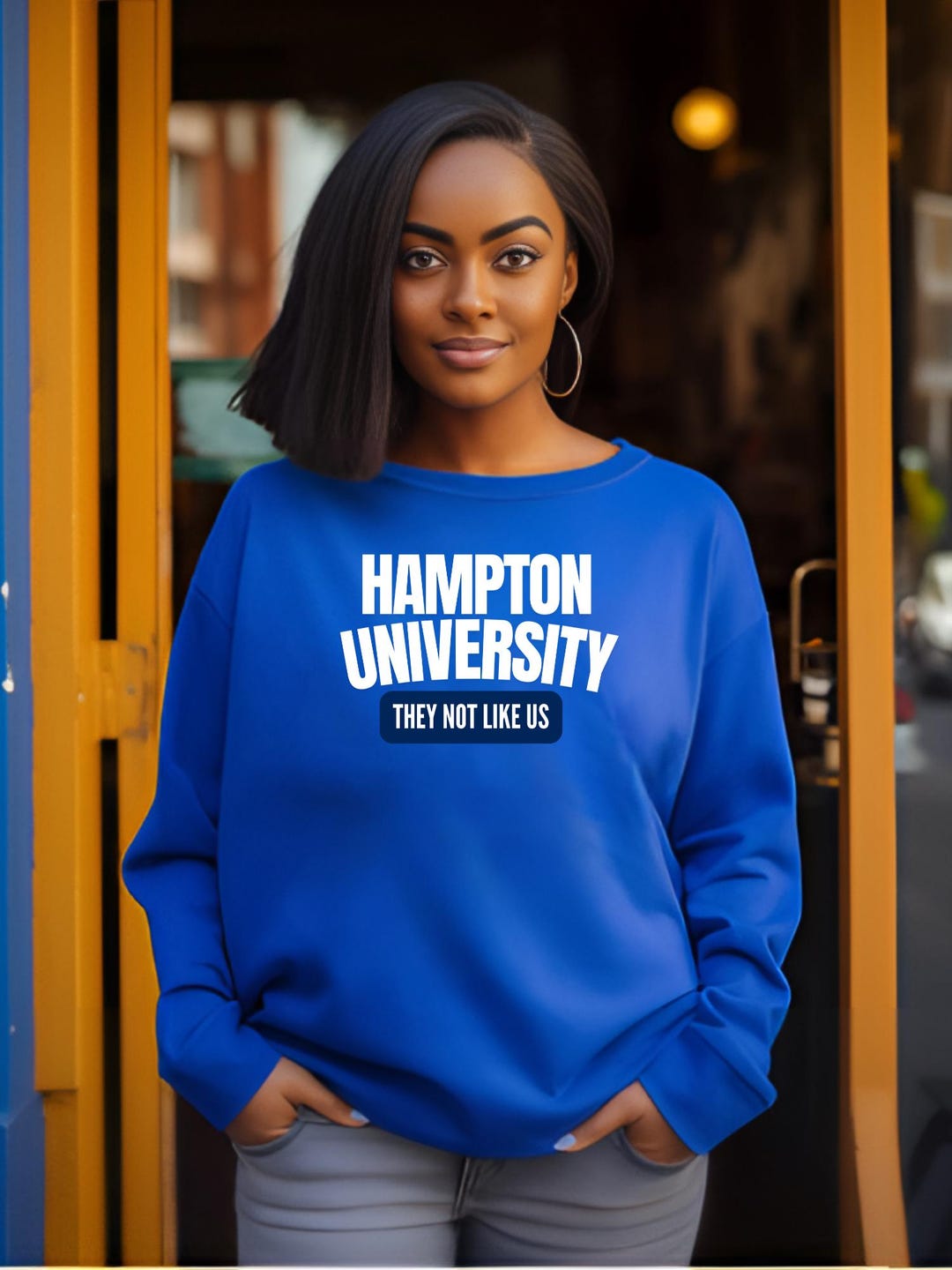 Hampton University Sweatshirt: Unisex Crewneck Apparel - Etsy