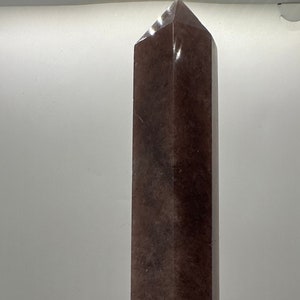 Large Strawberry Quartz Crystal Tower - Etsy