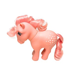My Little Pony G1 Cotton Candy Vintage 1982 MLP Earth Pony Pink With ...