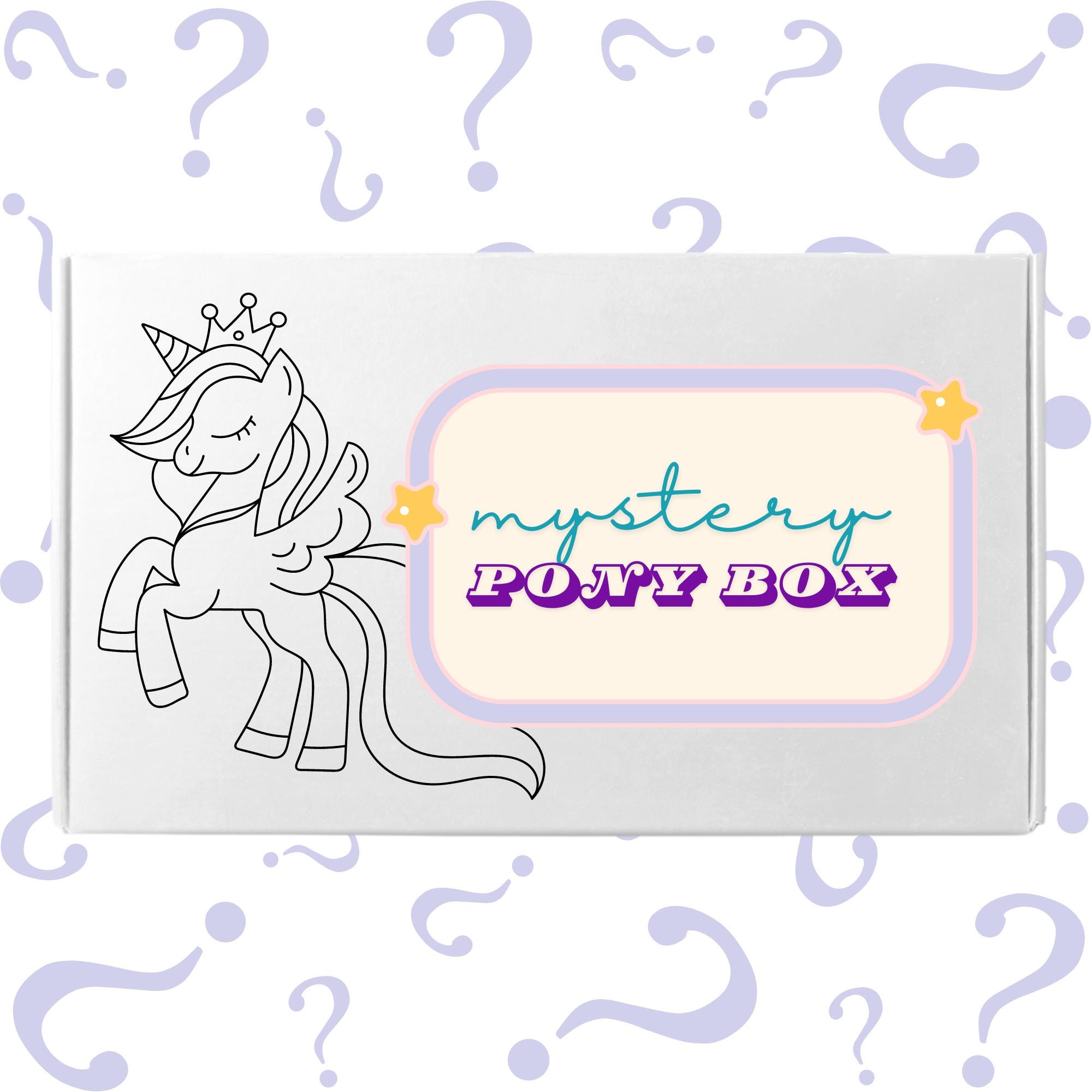 My Little Pony Mystery Box: Collectible Ponies, Accessories & Gifts - Etsy