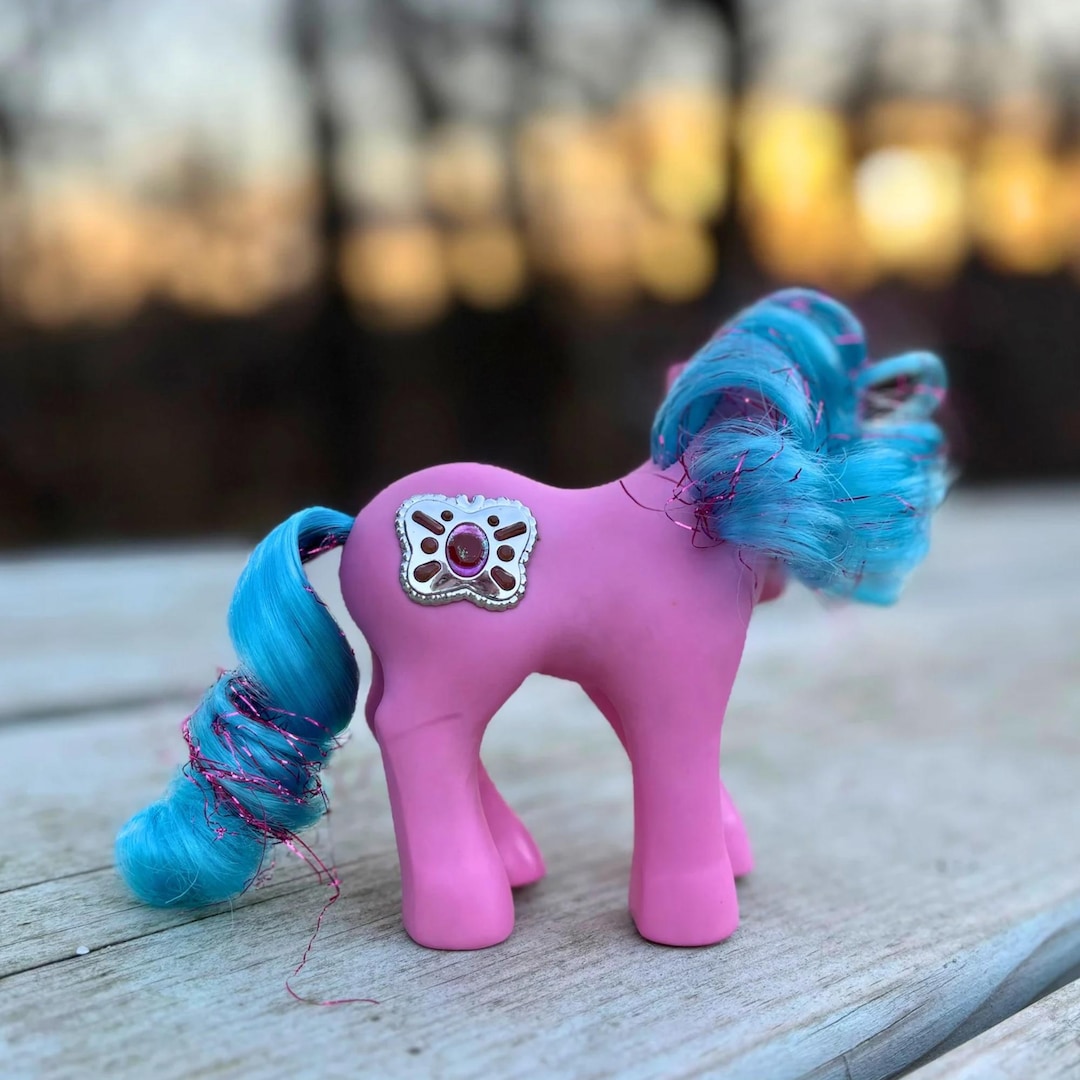 My Little Pony G1 Princess Primrose Vintage 1987 Tinsel Hair Butterfly ...